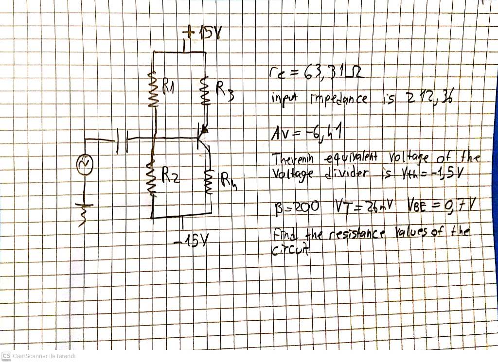Solved I especially need to learn how to find the R1 and R2 | Chegg.com