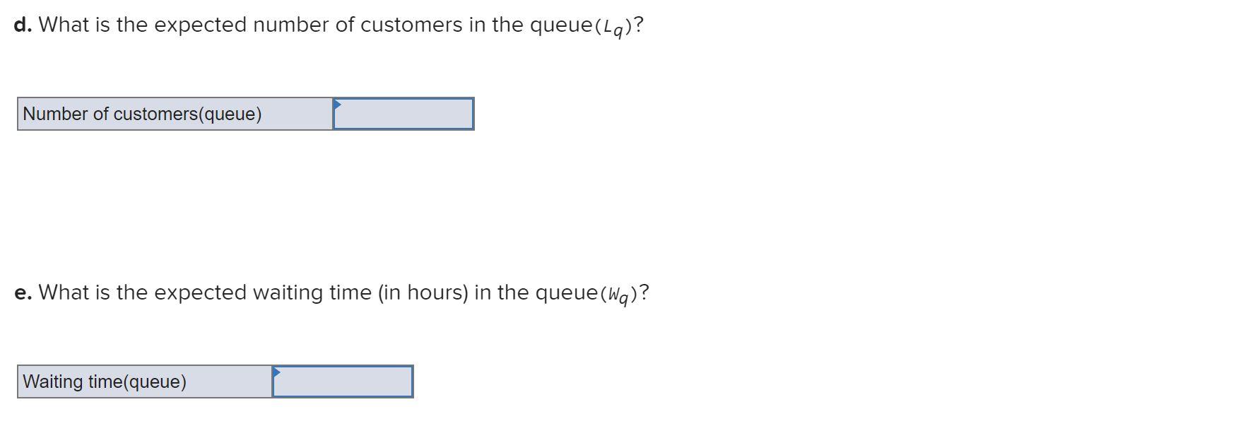 Solved In an M/M/ queueing system, the arrival rate is 7 | Chegg.com