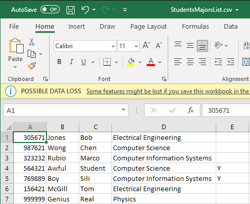 Solved You will design a program that manages student | Chegg.com
