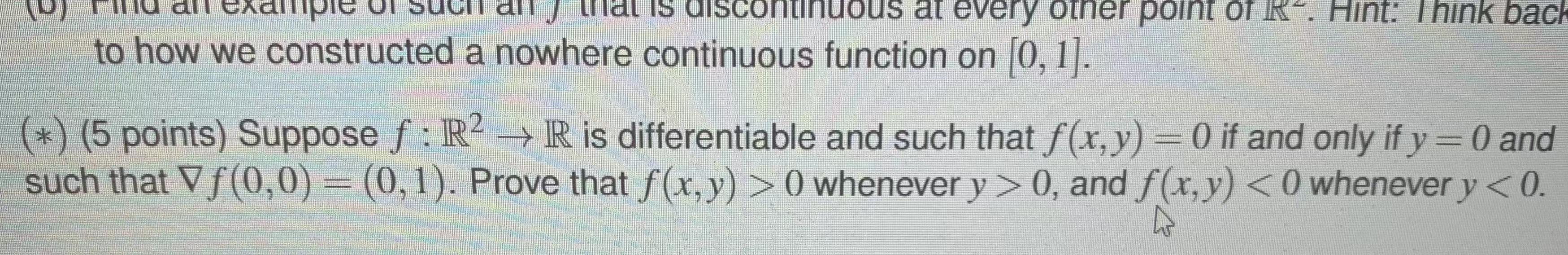 Solved 5 QISCO Example inuous at every other point of R. | Chegg.com
