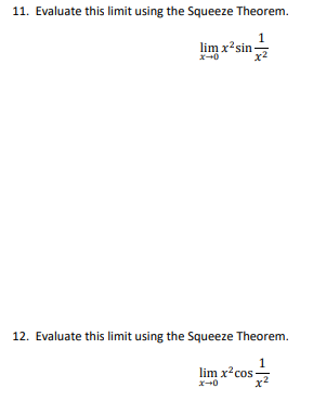 Solved 13. Evaluate this limit. limx→0x1−cosx 14. Evaluate | Chegg.com