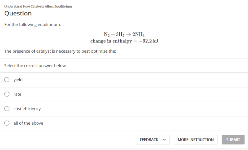 Solved Understand the Effect of Change in Pressure on | Chegg.com