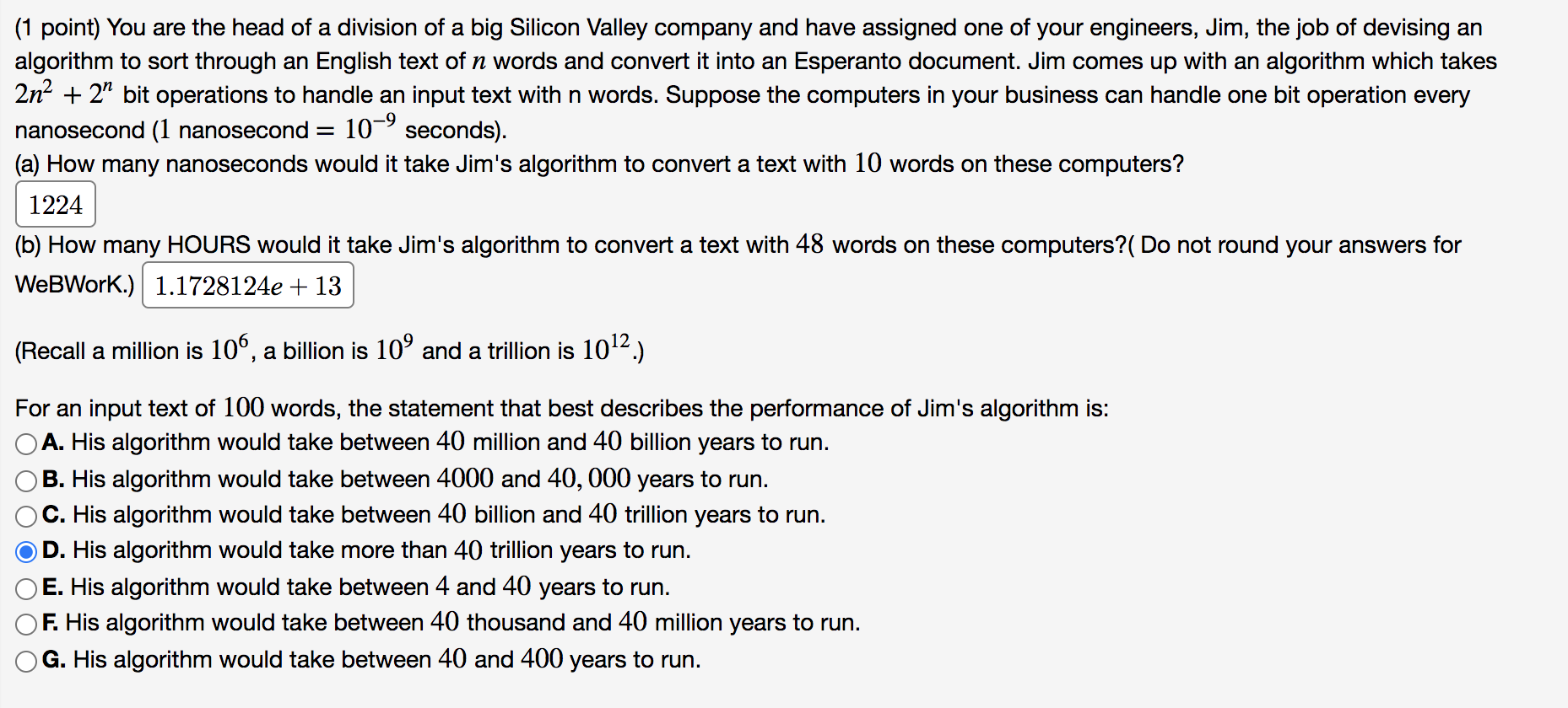 Solved procedure binary search (x : integer, aj, a2...., an: | Chegg.com