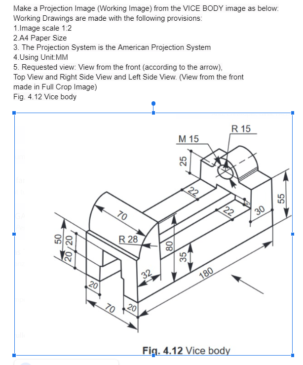 Solved Make a Projection Image (Working Image) ﻿from the | Chegg.com
