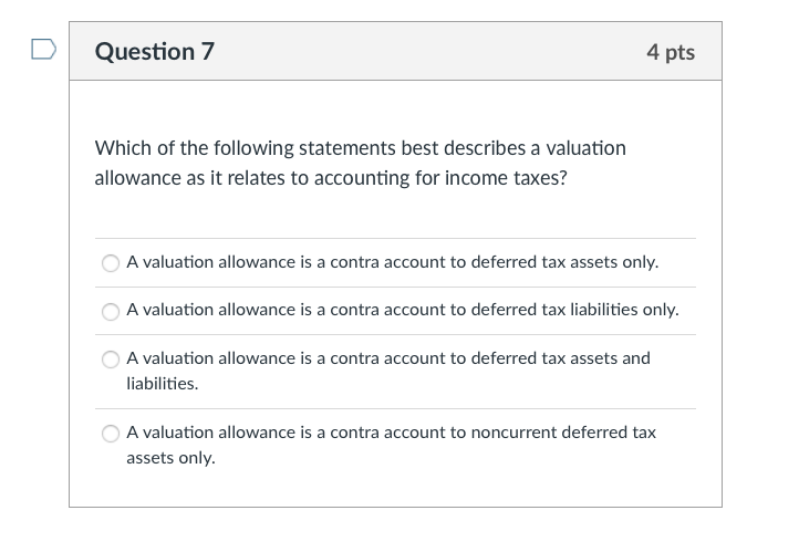 Solved Question 7 4 pts Which of the following statements | Chegg.com