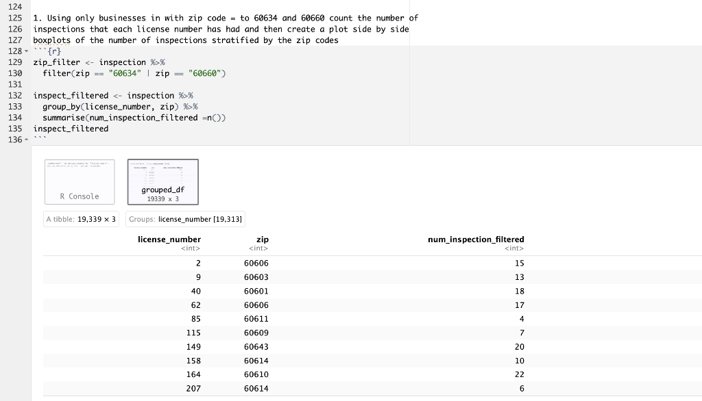 Solved Using R Studio, how do you create box plots | Chegg.com