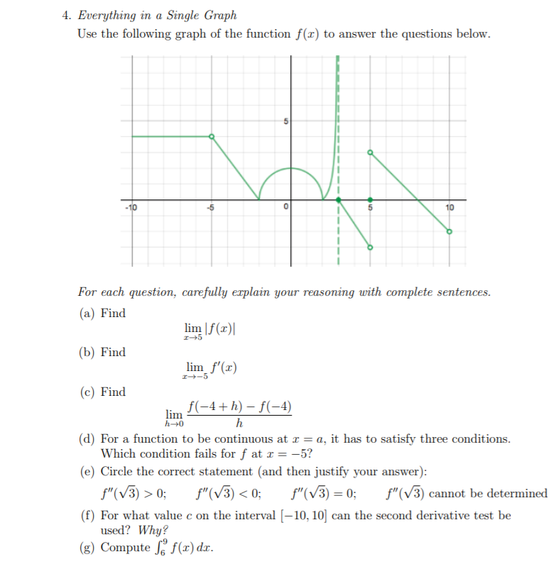 Solved 4. Everything in a Single Graph Use the following | Chegg.com