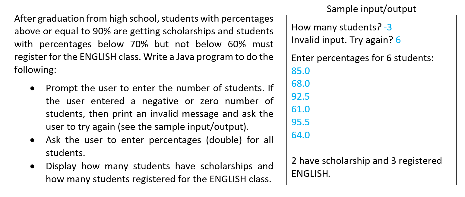 Solved After graduation from high school, students with | Chegg.com