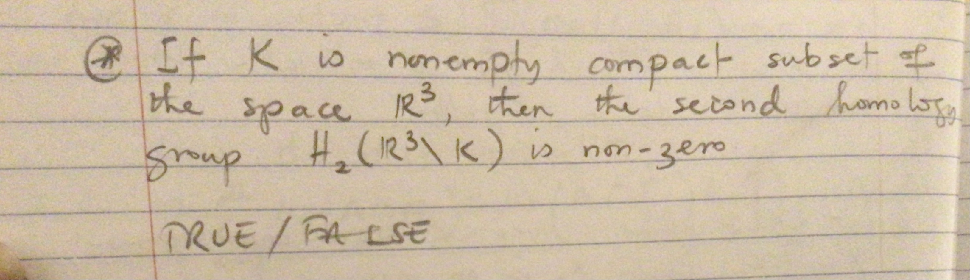Solved * If K is nonempty compact subset of the space R3, | Chegg.com