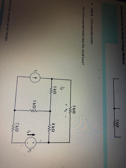 Solved Introduction to the Node-Voltage Method Part A Find | Chegg.com