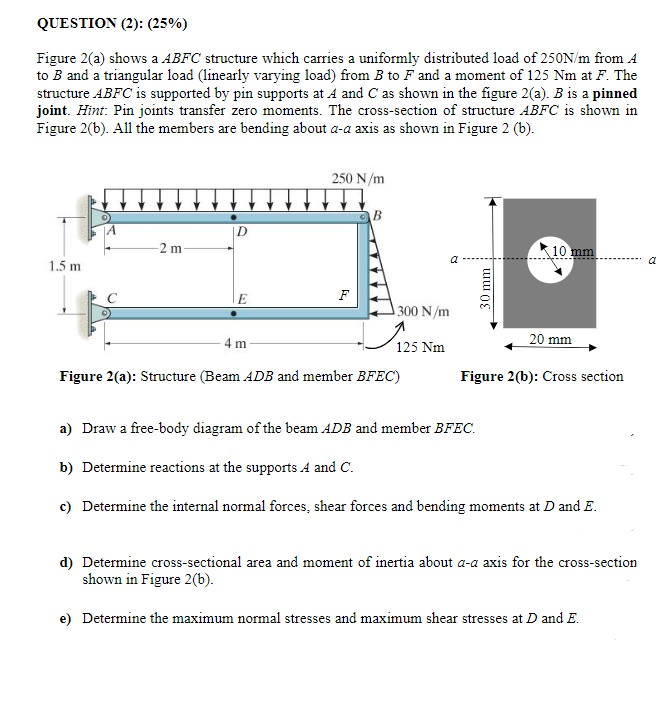 Solved QUESTION (2): (25%) Figure 2 (a) shows a ABFC | Chegg.com