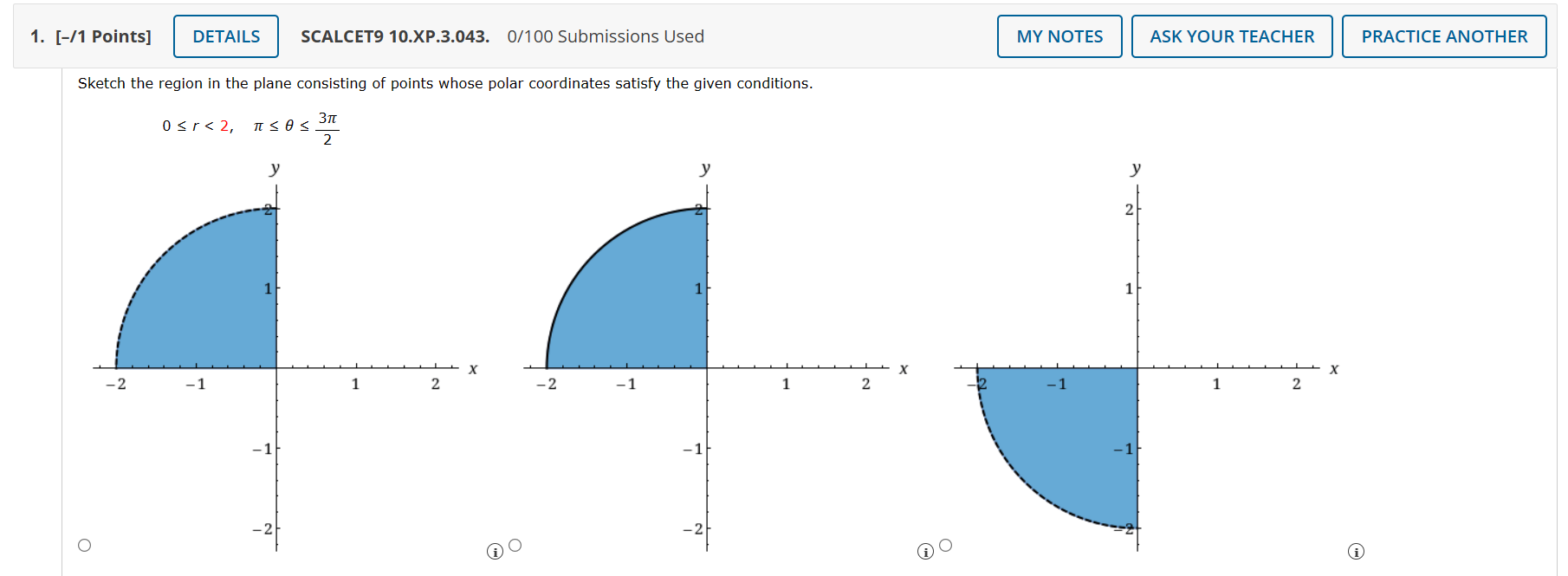 Solved Sketch the region in the plane consisting of points | Chegg.com