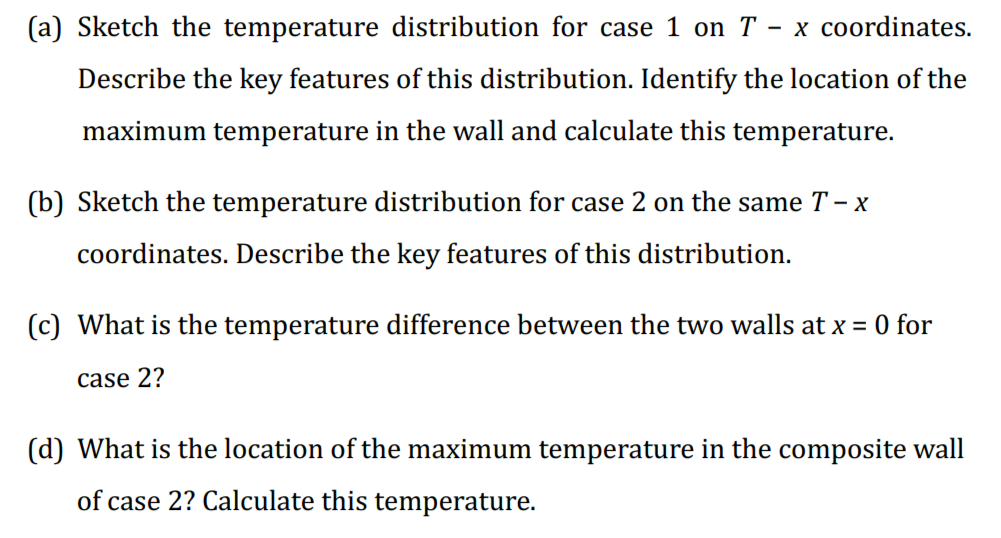 Solved A plane wall of thickness 2L and thermal conductivity | Chegg.com