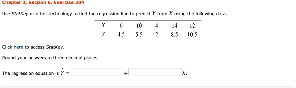 Solved Chapter 2 Section 6 Exercise 204 Use Statkey Or 5287