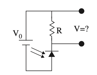 Solved A photodiode is connected in reverse mode with a | Chegg.com
