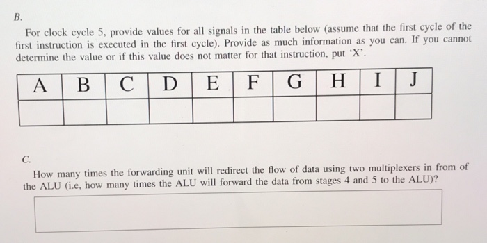 Consider The Following Instruction Sequence That 