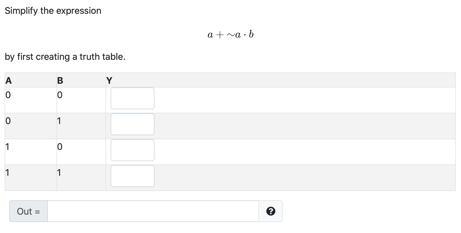 Solved Simplify the expression a tra·b by first creating a | Chegg.com