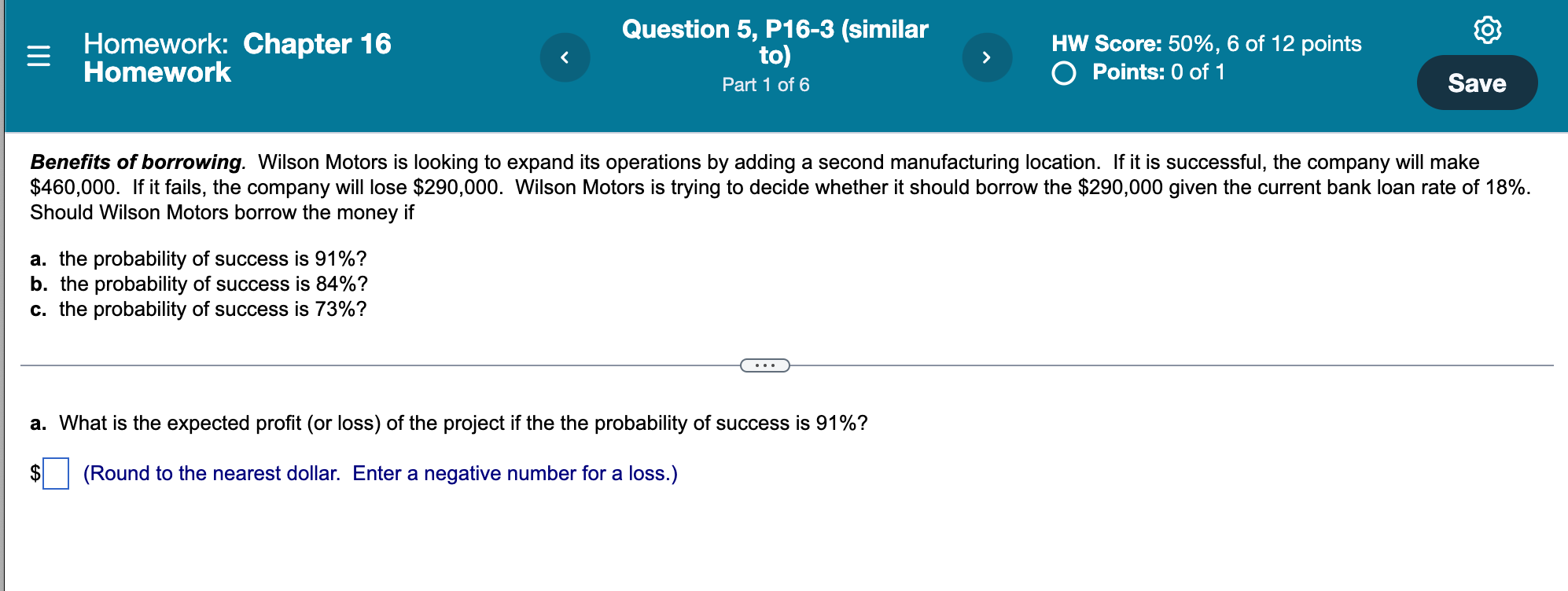 Solved Iii Homework Chapter 16 Homework Question 5 P16 3