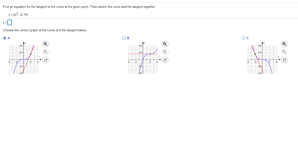 Solved Find an equation for the tangent to the curve t the | Chegg.com