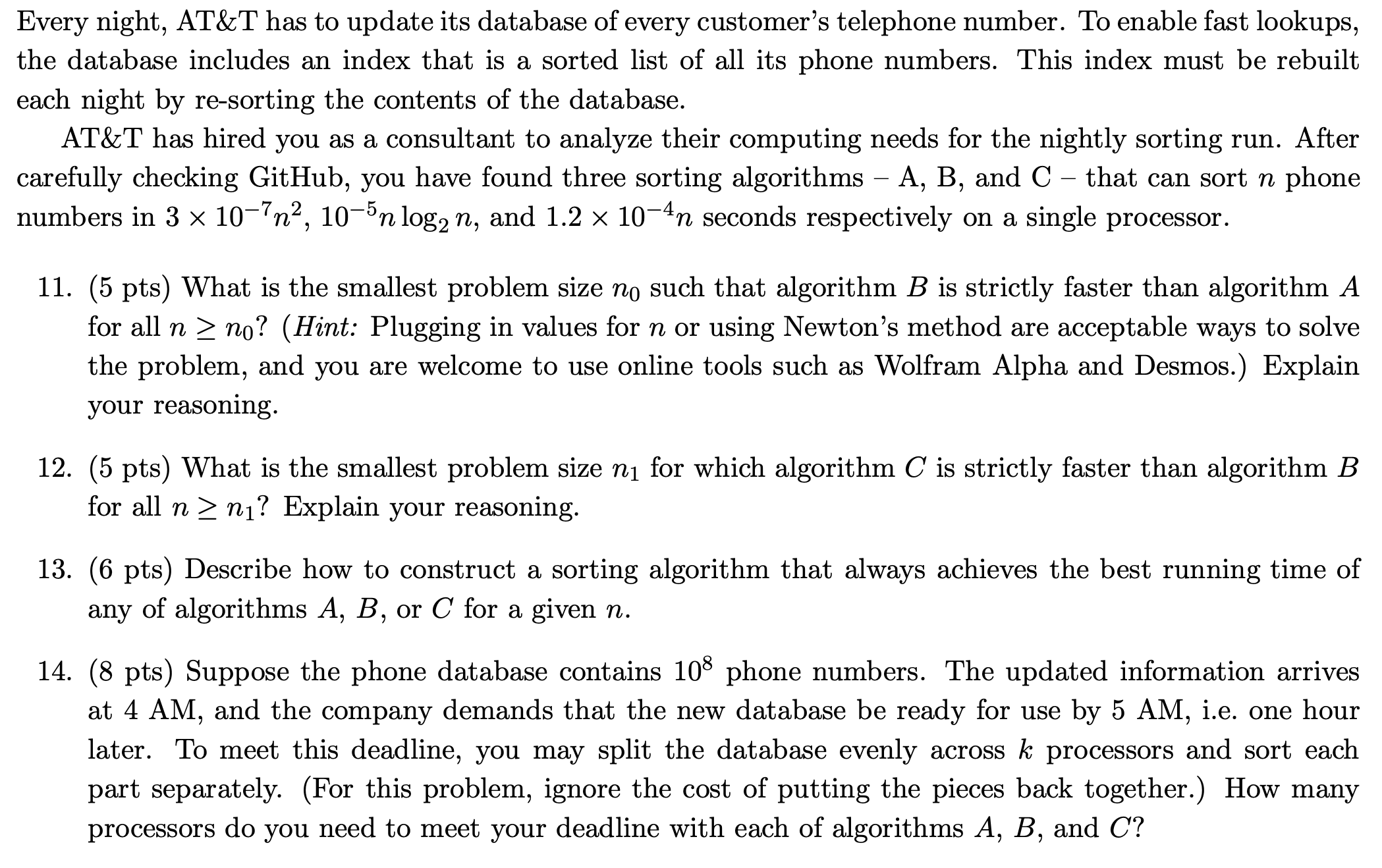 Solved the database includes an index that is a sorted list | Chegg.com