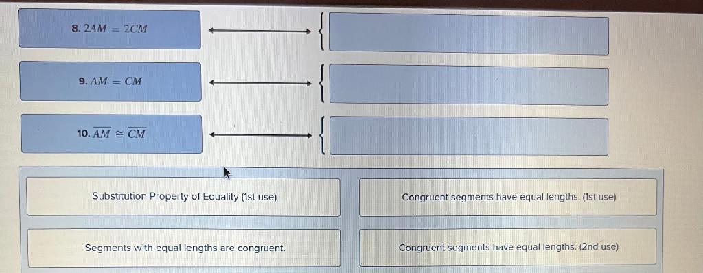 Solved b. Complete the two-column proof. The statements are | Chegg.com