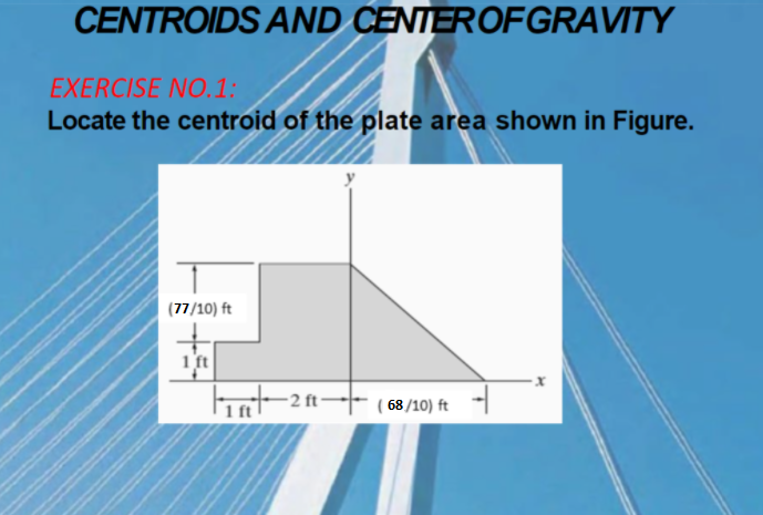 Solved CENTROIDS/ MOMENTS OF INERTIA EXERCISE NO.2: | Chegg.com
