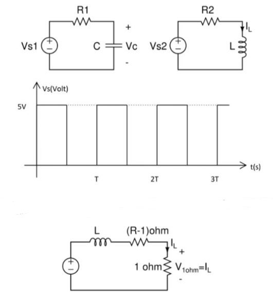 Solved 1-Calculate the time constant (t) and | Chegg.com