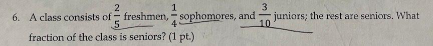 Solved 6. A class consists of 52 freshmen, 41 sophomores, | Chegg.com