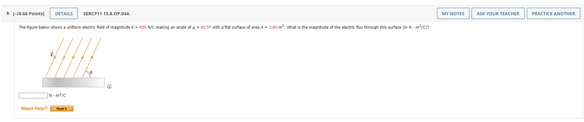 Solved 9. [-/0.66 Points] DETAILS SERCP11 15.8.OP.044. (1) | Chegg.com