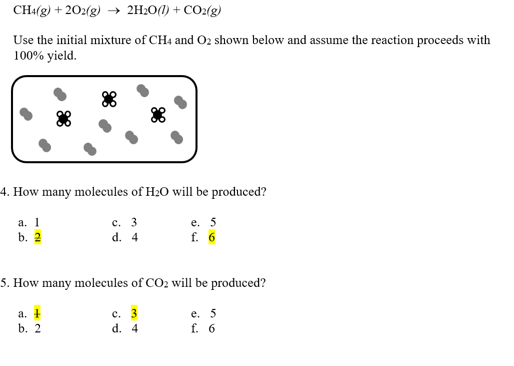 Solved CH4(g)+2O2(g)→2H2O(l)+CO2(g)Use the initial mixture | Chegg.com