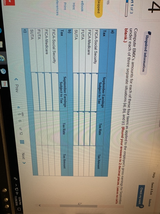 Solved Help Save & Exit Submit Check my work Required | Chegg.com