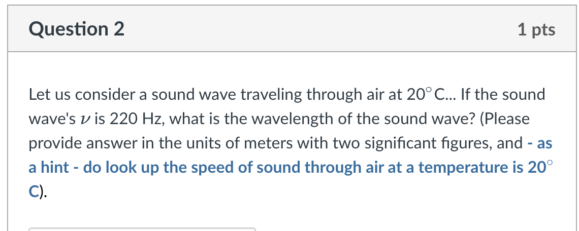 Solved Let us consider a sound wave traveling through air at | Chegg.com