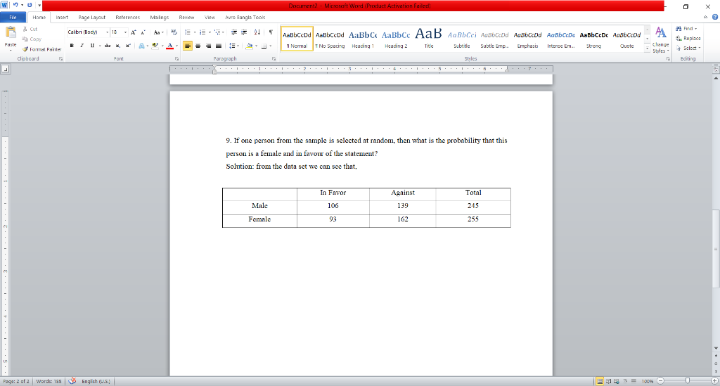 Solved O VI Find WU Document2 - Microsoft Word (Product | Chegg.com