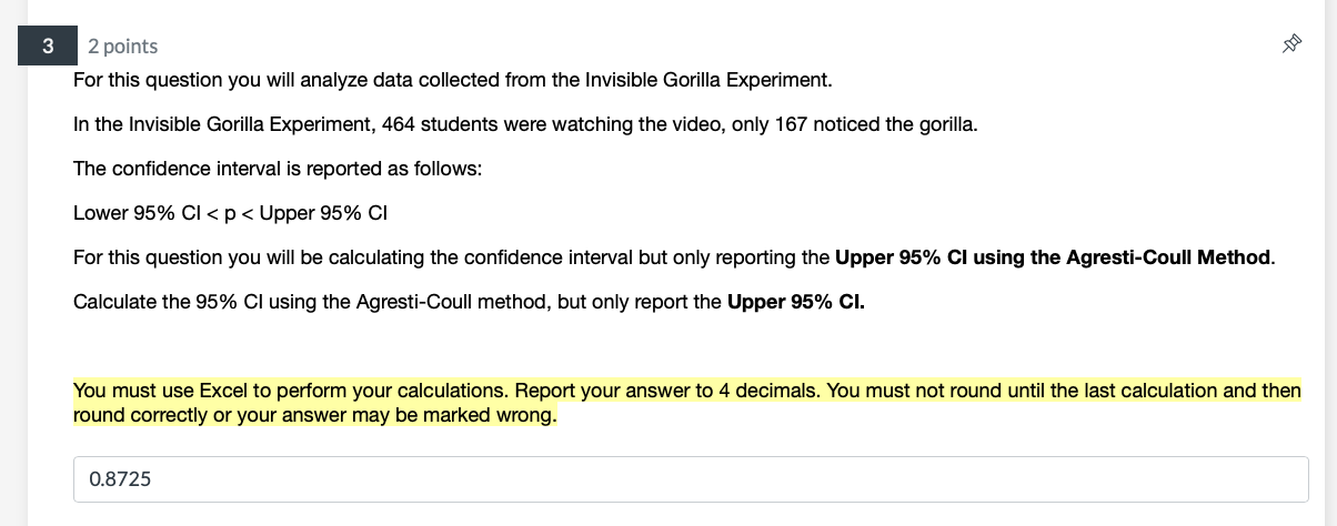 Solved 2 points For this question you will analyze data | Chegg.com
