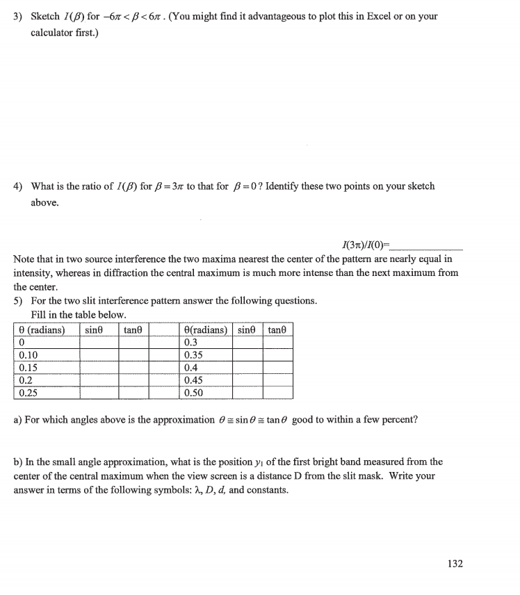 36A -Diffraction Intensity At the end of module 35B, | Chegg.com