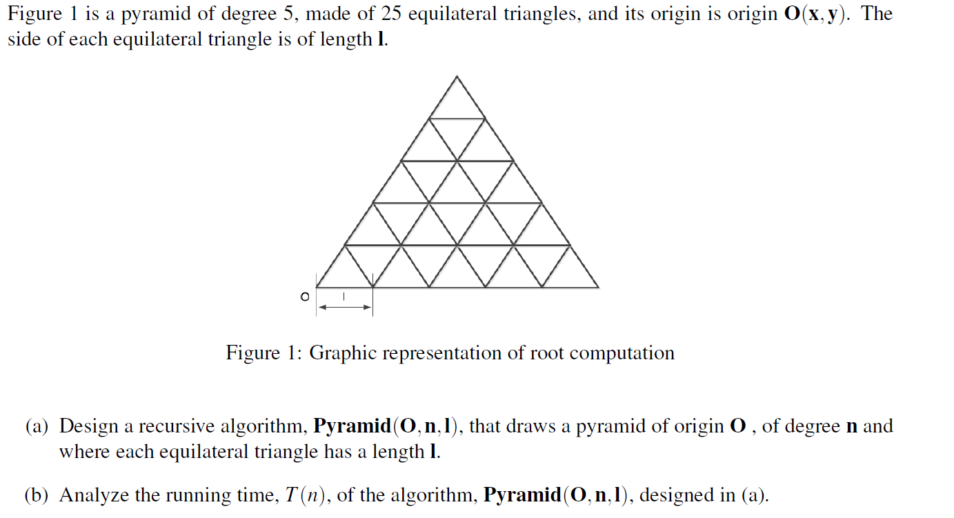 Solved Figure 1 is a pyramid of degree 5, made of 25 | Chegg.com