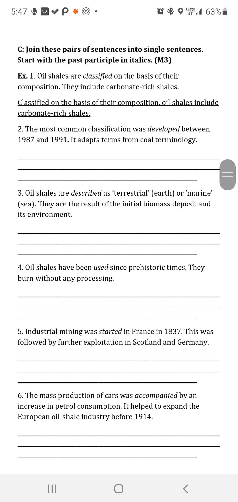 C: Join these pairs of sentences into single | Chegg.com