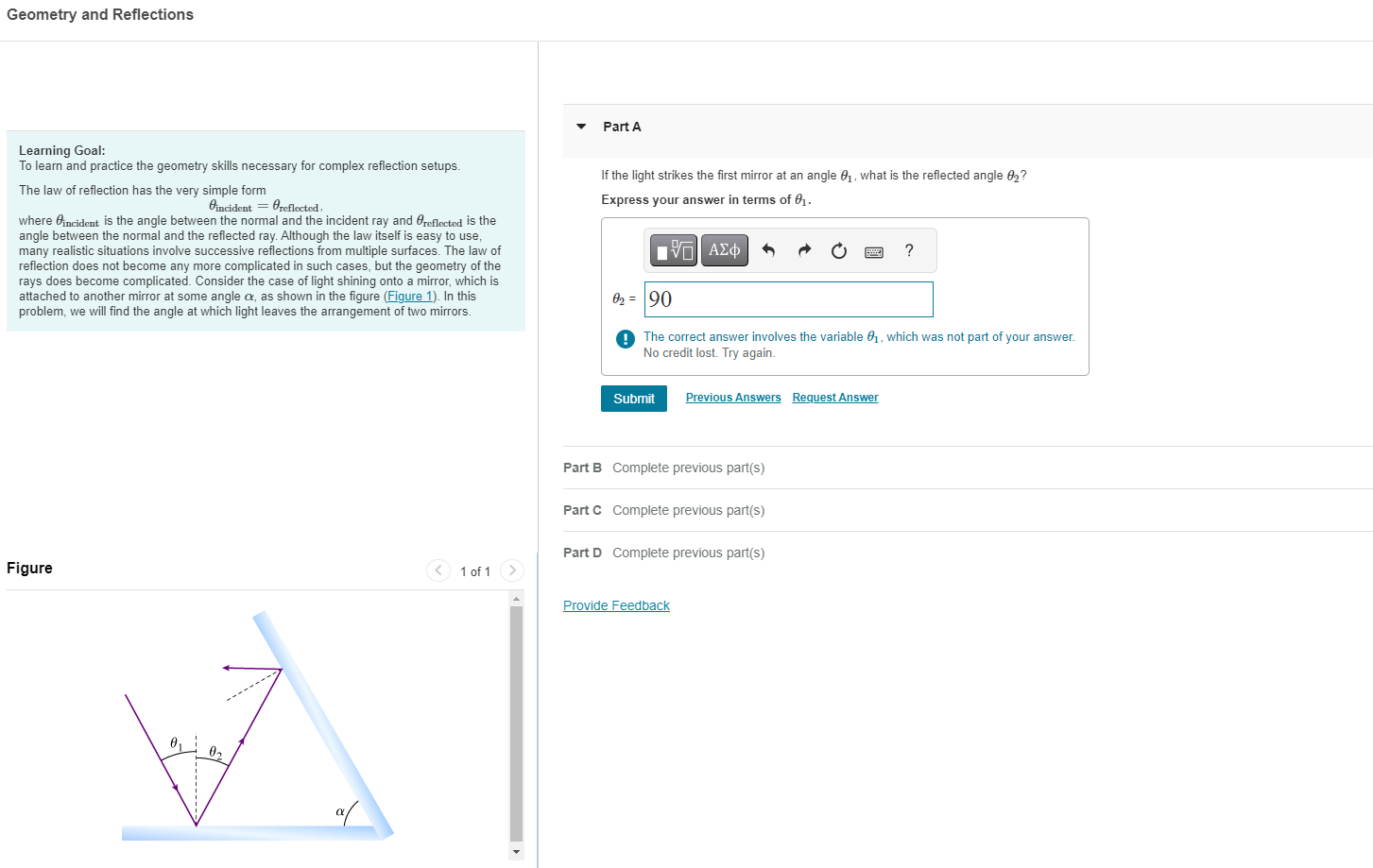 Solved Learning Goal: To learn and practice the geometry | Chegg.com