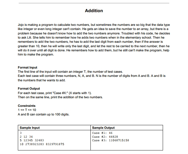 Solved C Programming Language Problem Title: | Chegg.com