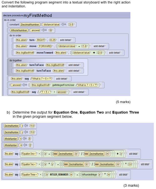 Solved Convert the following program segment into a textual | Chegg.com