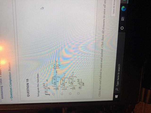 Solved Remaining Time Question Completion Status: QUESTION | Chegg.com