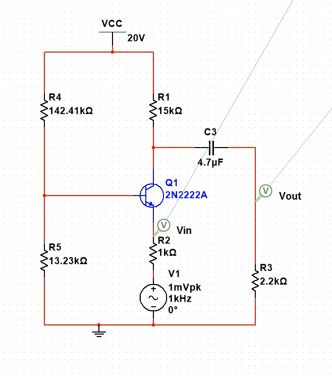 Solved Given the circuit above, calculate the AC | Chegg.com