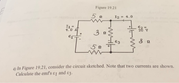 Solved Figure 19.21 I2 4. 0 .1 4) In Figure 19.21, consider | Chegg.com