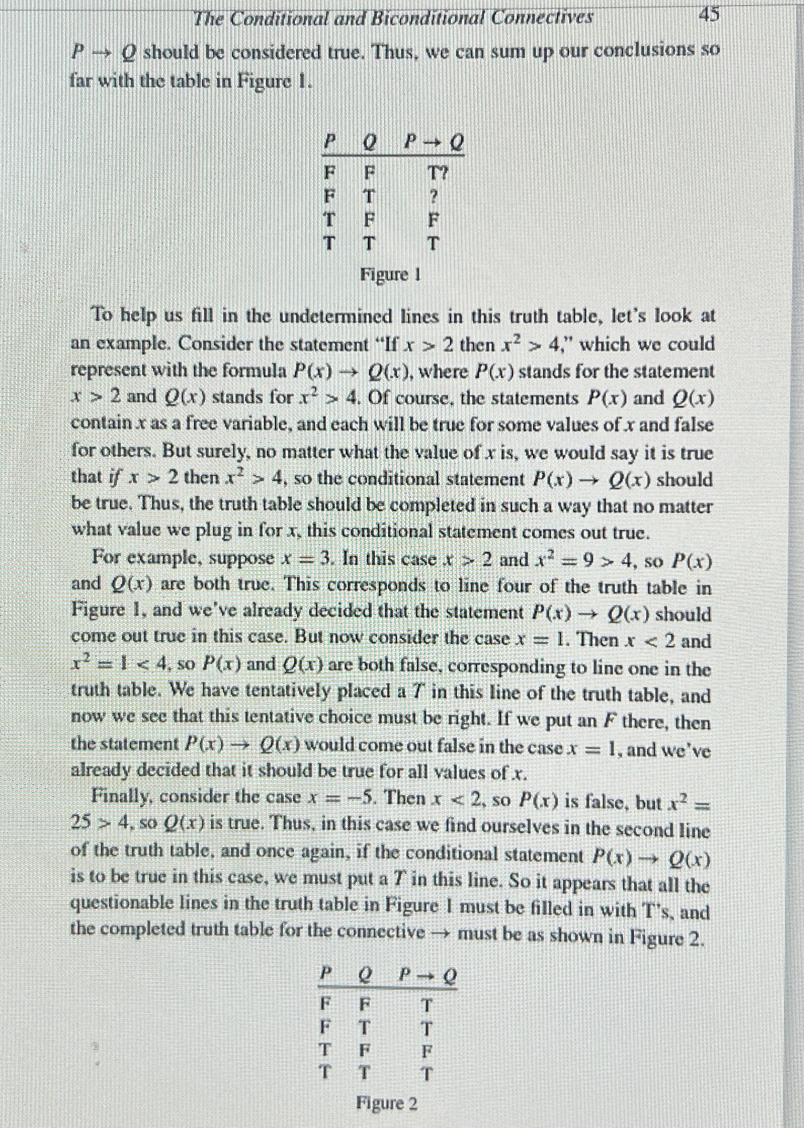 Solved On pages 45, Velleman presents an argument for why | Chegg.com