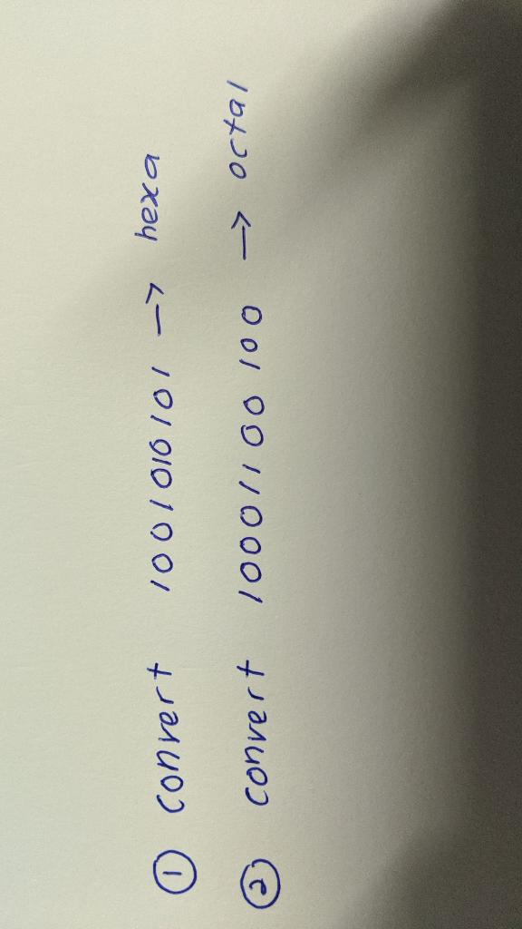 Solved t convert 1001010101 -> hexa - octal converf | Chegg.com