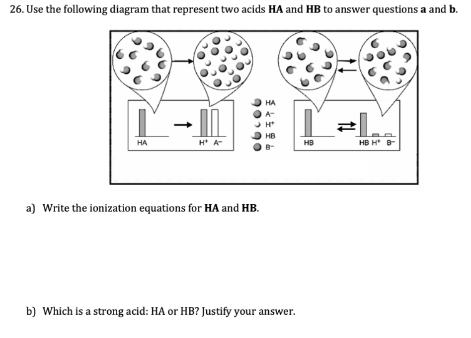 Solved 26. Use the following diagram that represent two | Chegg.com