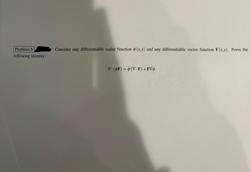 Solved Consider any differentiable scalar function © (x,y) | Chegg.com