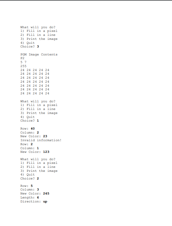 Solved Assignment 5B: Art Program. We're going to build on | Chegg.com