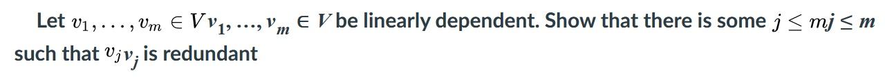 Solved Let v1, ..., Um E VV1, ..., Vm € V be linearly | Chegg.com