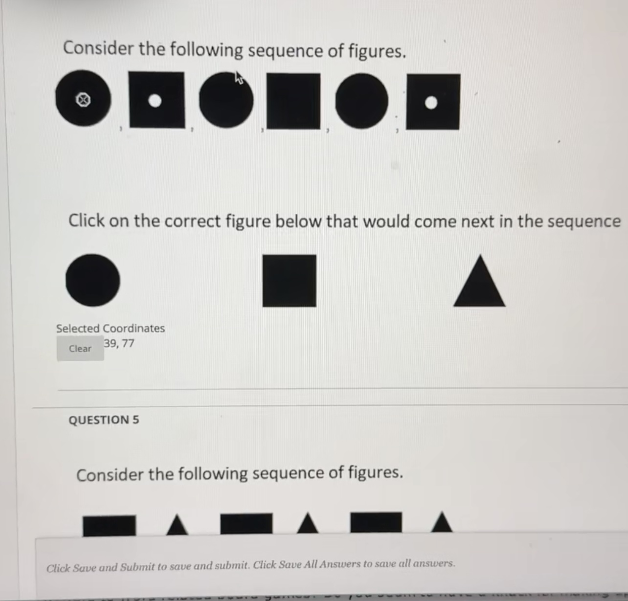 Solved Consider the following sequence of figures.Click on | Chegg.com